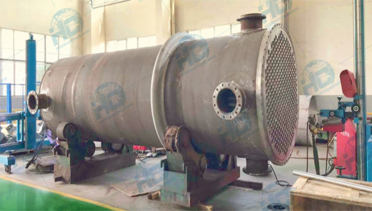 Shell-and-tube Heat Exchanger Designed by HC for the Middle East Customer