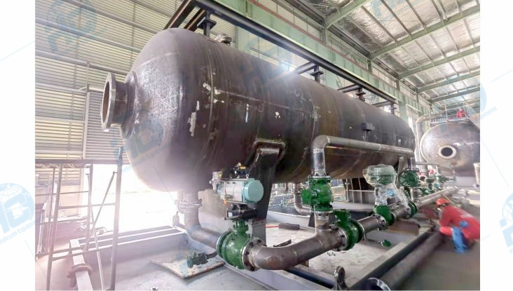 Horizontal three-phase separator for Nigeria project is about to be ...