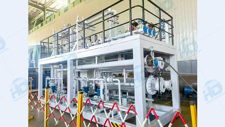 Nigerian Clients Inspect and Accept Fuel Gas Conditioning Unit