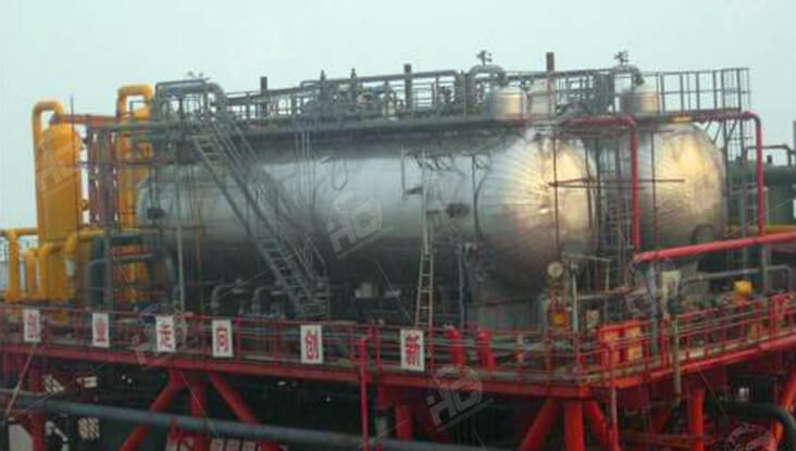 Special Design and Certification of Offshore Three-Phase Separators